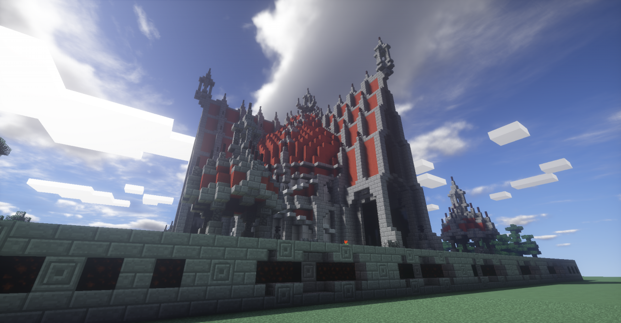 Germango Medieval Style - Faction Server Spawn Minecraft Map