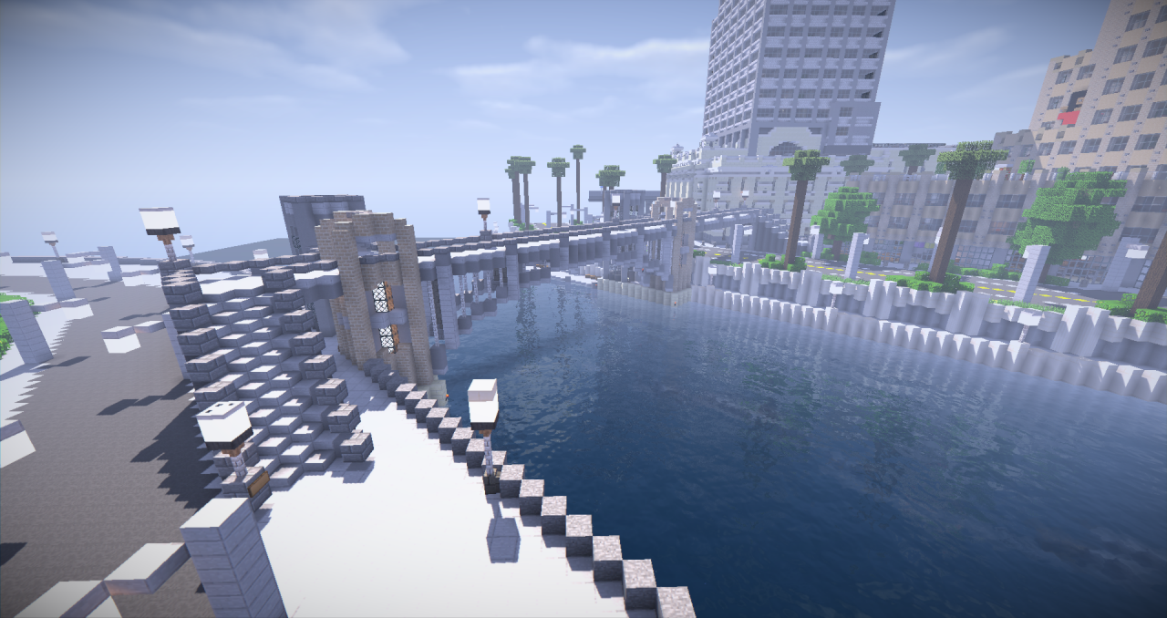 Wentland Pedestrian Bridge Minecraft Map