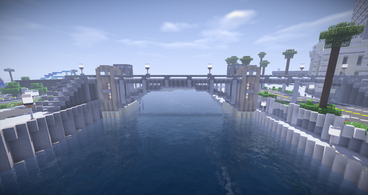 Wentland Pedestrian Bridge Minecraft Map