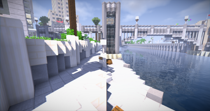 Wentland Pedestrian Bridge Minecraft Map