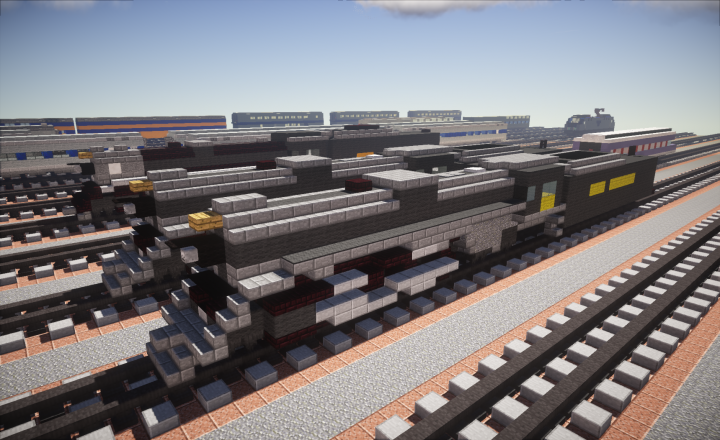 Pere Marquette 1225 Polar Express Train Minecraft Map