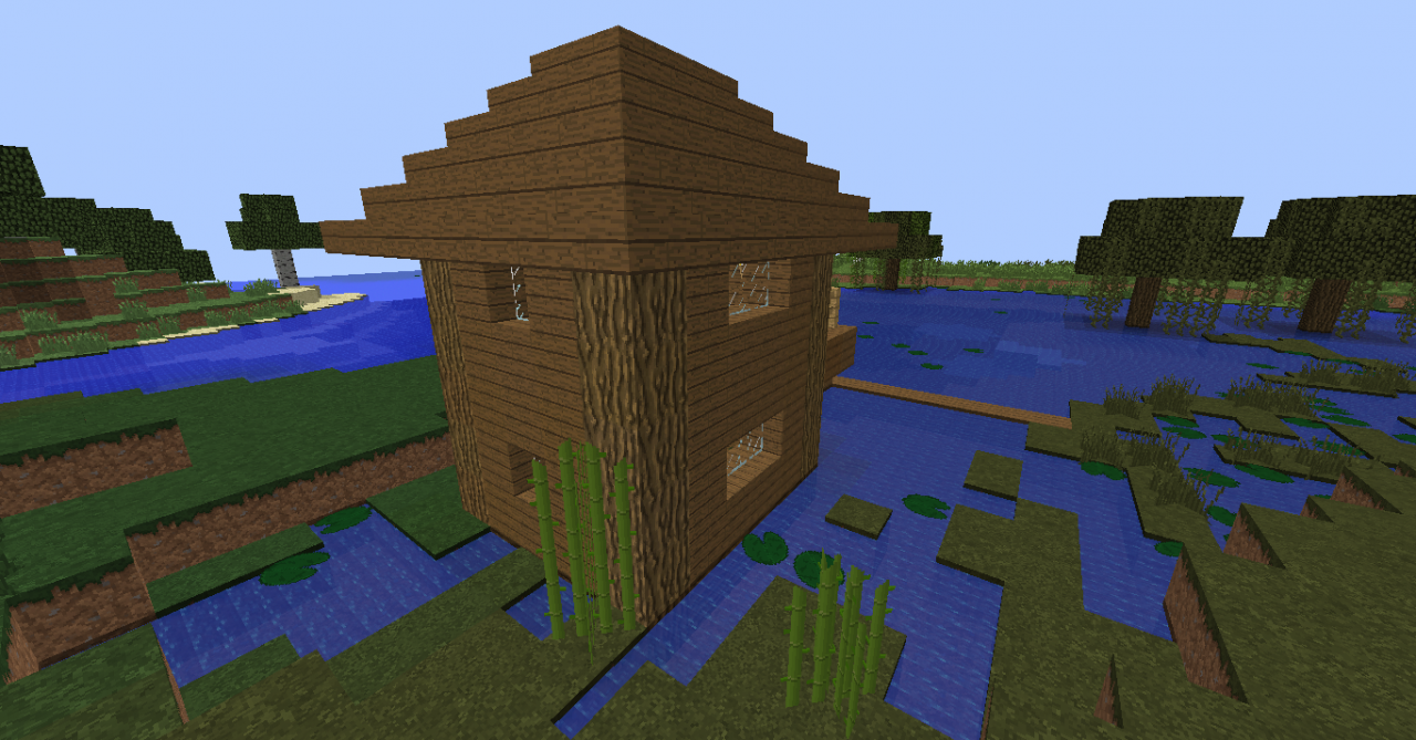 Custom Witch Hut - Terabyte04 Minecraft Map