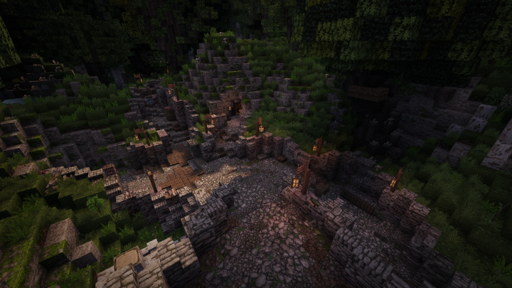 Dragon lake Minecraft Map