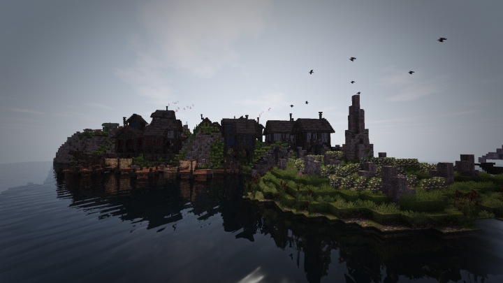 Dragon lake Minecraft Map