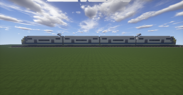 Train - Desiro ML MS-08 - NMBS Belgian train Minecraft Project