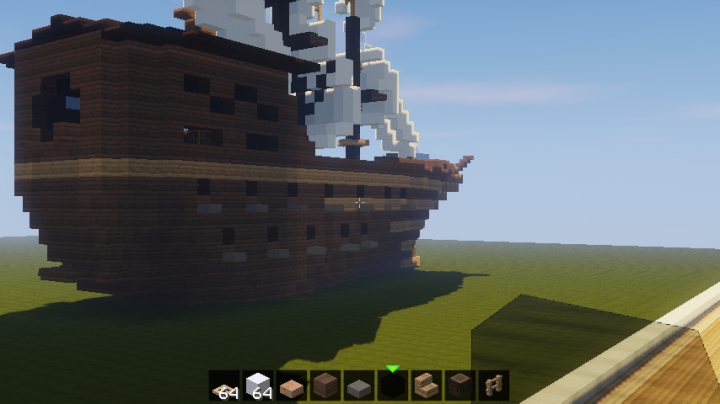 Pirate Ship/Fictional Minecraft Map