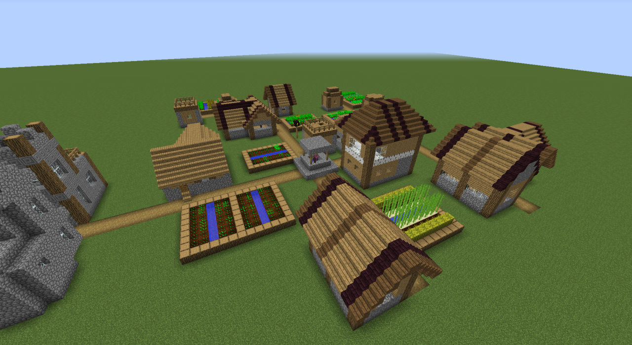 Reimagined Village Minecraft Map