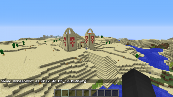 Desert Pyramid Minecraft Map