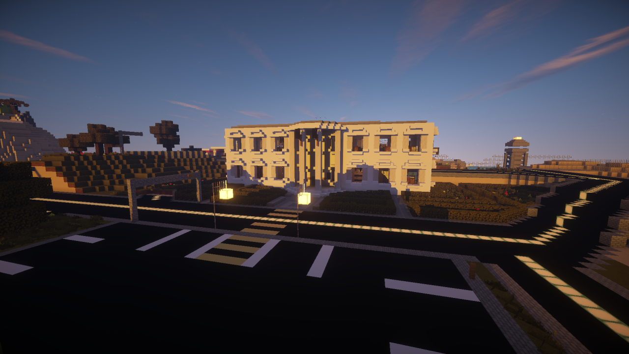 Architecture project landscape Minecraft Map