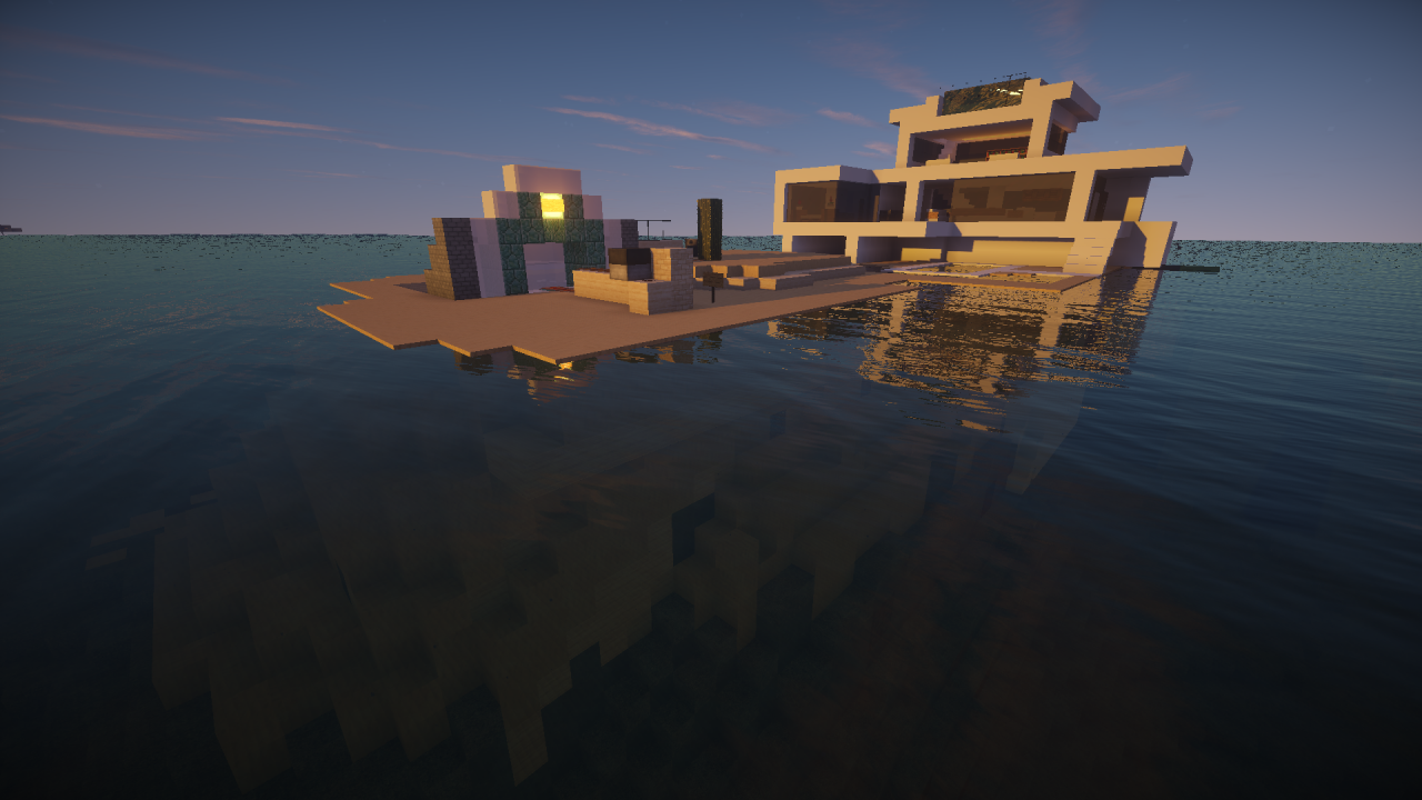 Architecture project landscape Minecraft Map