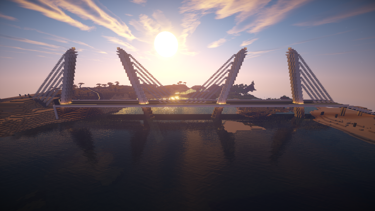 Architecture project landscape Minecraft Map