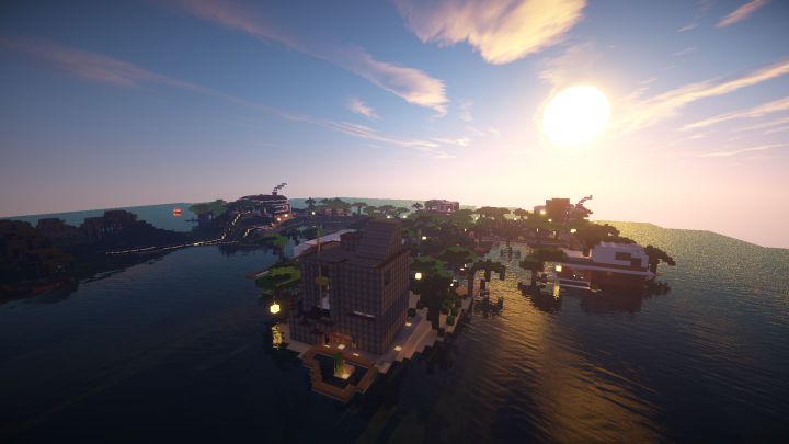 Architecture project landscape Minecraft Map