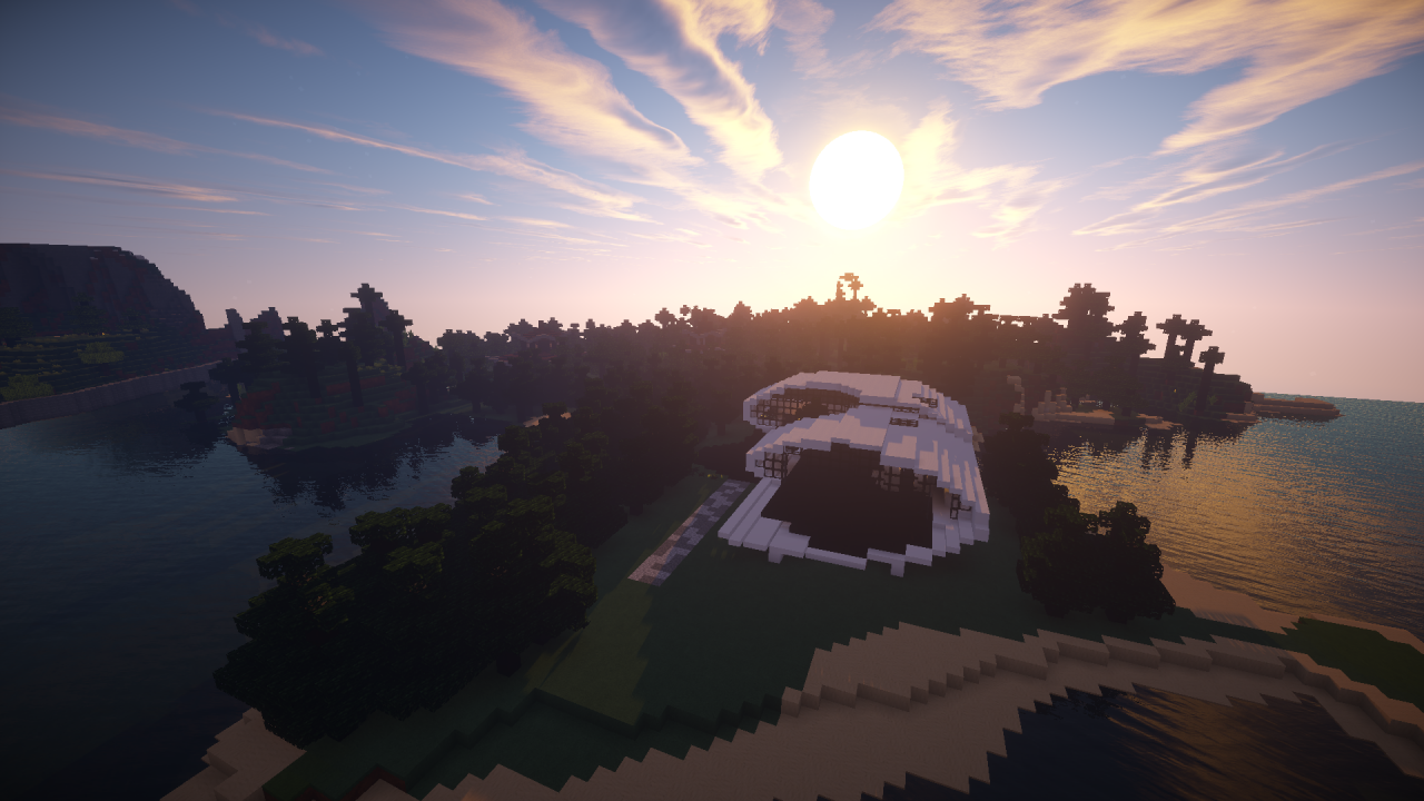 Architecture project landscape Minecraft Map