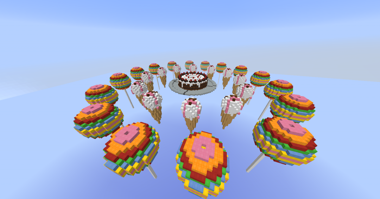 Map Skywars Special Sweets Minecraft Map