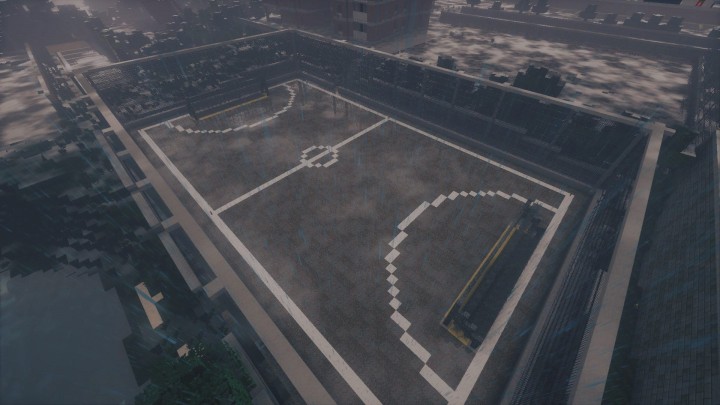Realistic City - Small Football Pitch Minecraft Map