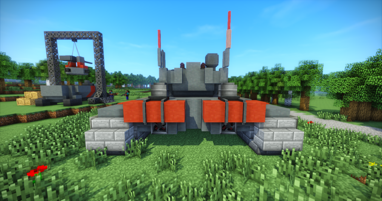 T-190 “cannibal ” Super heavy tank Minecraft Map