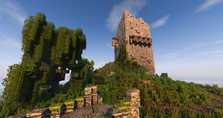 Realistic Wetland w/ Places to Explore [Conquest Reforged] Minecraft Map