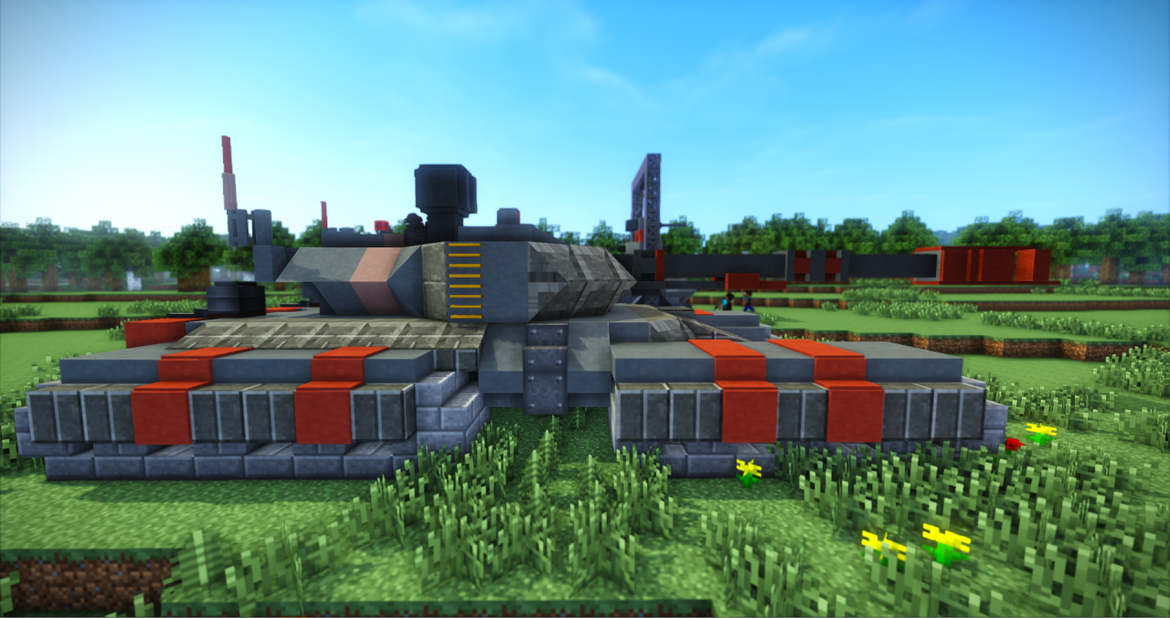 T-190 “cannibal ” Super heavy tank Minecraft Map