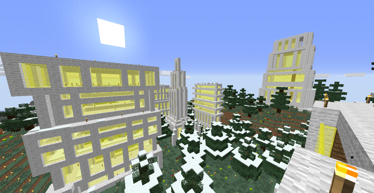 Modern City Minecraft Map