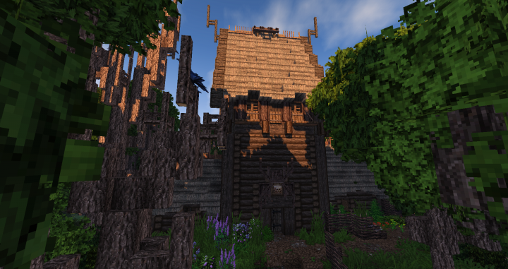 Realistic Wetland w/ Places to Explore [Conquest Reforged] Minecraft Map