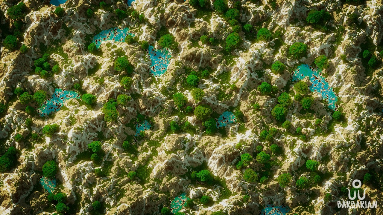 Fafhrinduir - 5K Fantasy Terrain Minecraft Map