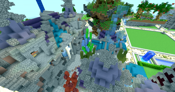 Plot #3 - Underwater. Minecraft Map