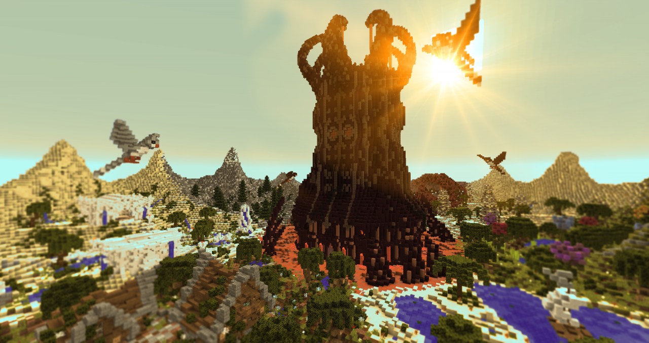 Battle of Gods Minecraft Map