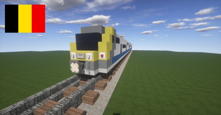 Train - Desiro ML MS-08 - NMBS Belgian train Minecraft Map