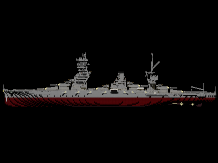 IJN BB - Fuso Minecraft Map