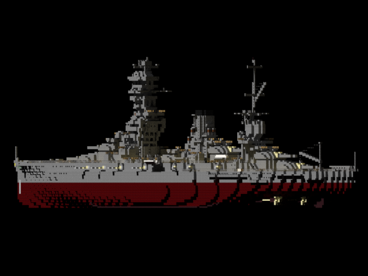 IJN BB - Fuso Minecraft Map