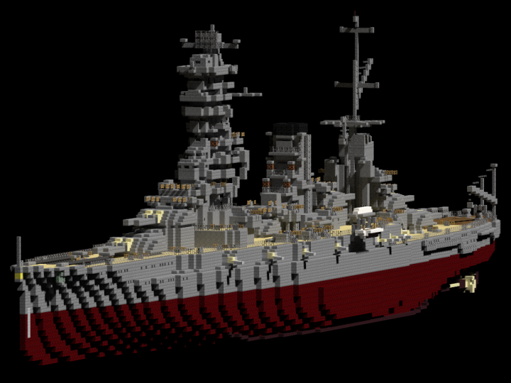 IJN BB - Fuso Minecraft Map