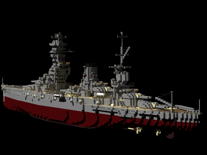 IJN BB - Fuso Minecraft Map