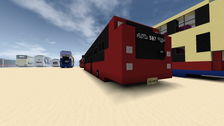 Enviro 200 EV | Electric Bus Minecraft Map