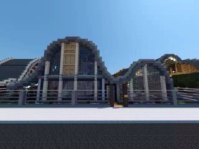 Some Curve Houses Minecraft Map