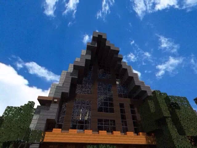 Some Curve Houses Minecraft Map