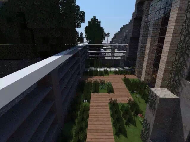 Some Curve Houses Minecraft Map