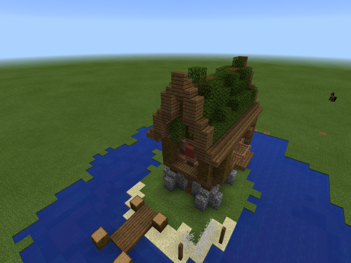 A Small Tropical House Minecraft Map