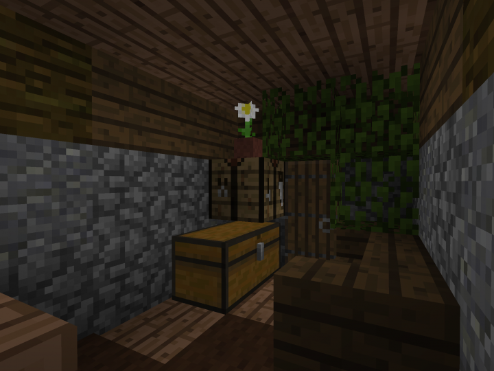 A Small Tropical House Minecraft Map