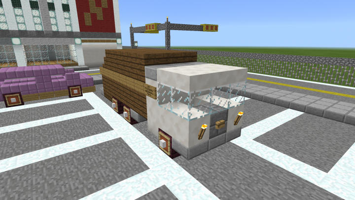 Garbage truck (Pocket Edition) Minecraft Map