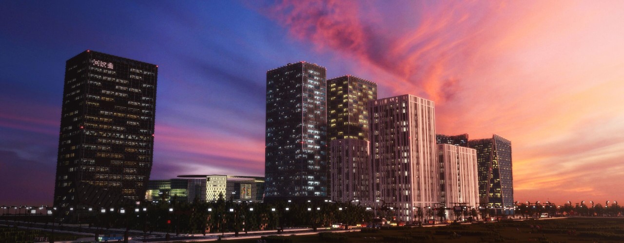 Vertical Complex Minecraft Map