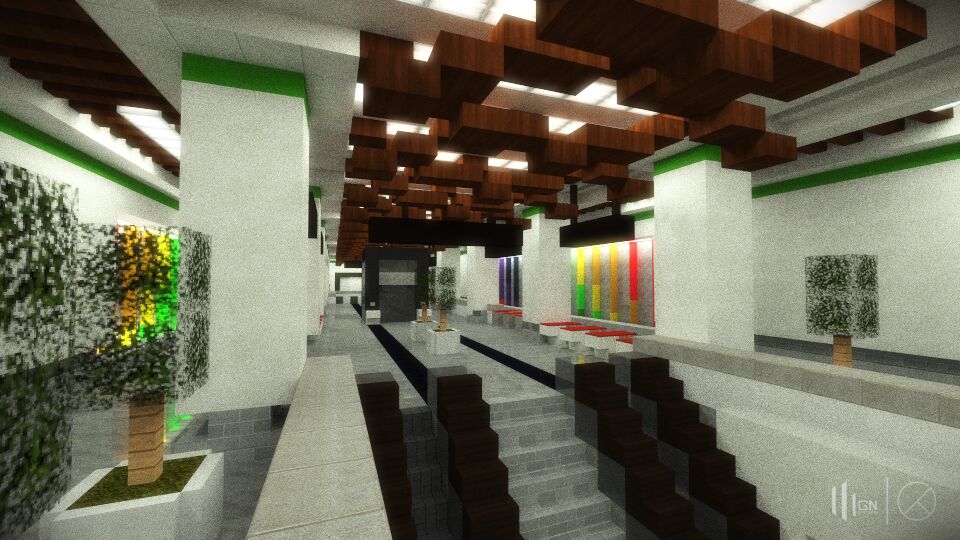 Vertical Complex Minecraft Map