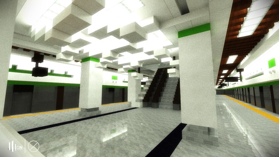 Vertical Complex Minecraft Map