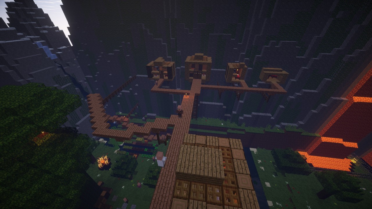 Valley Village Homestead Minecraft Map