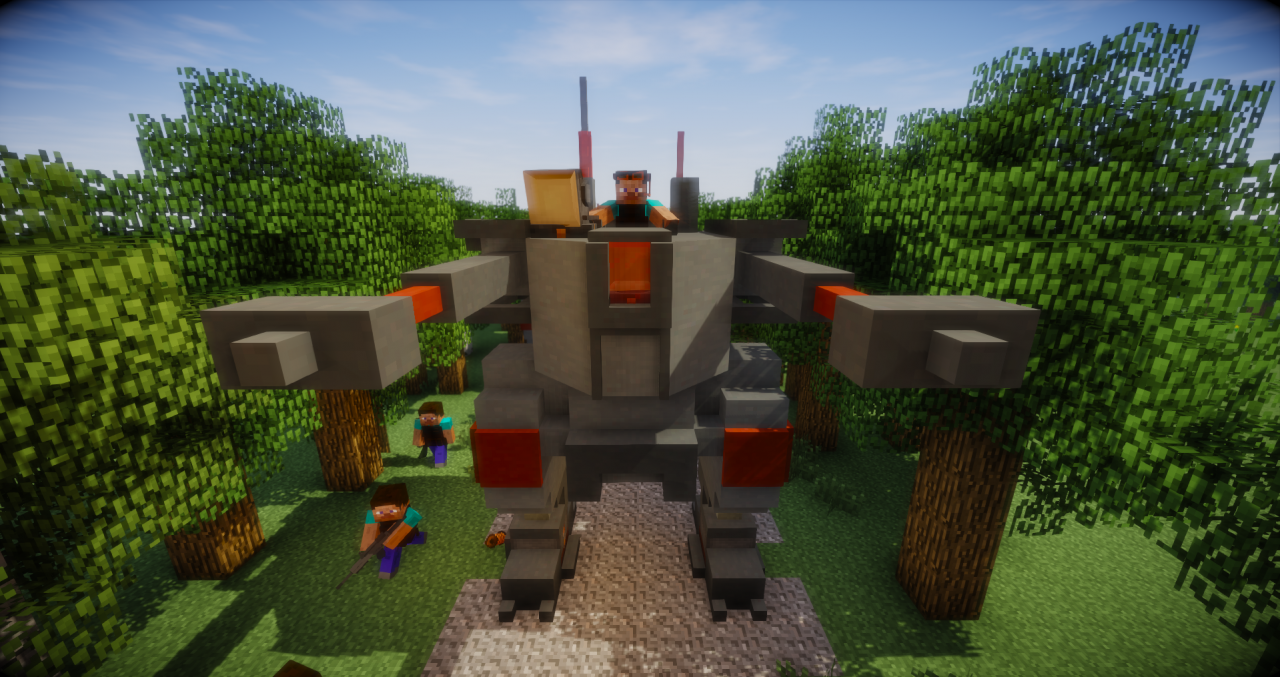 KV-53"Locust" Light Mech Minecraft Map