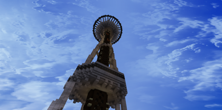 Seattle Space Needle | Small Project | Minecraft Map