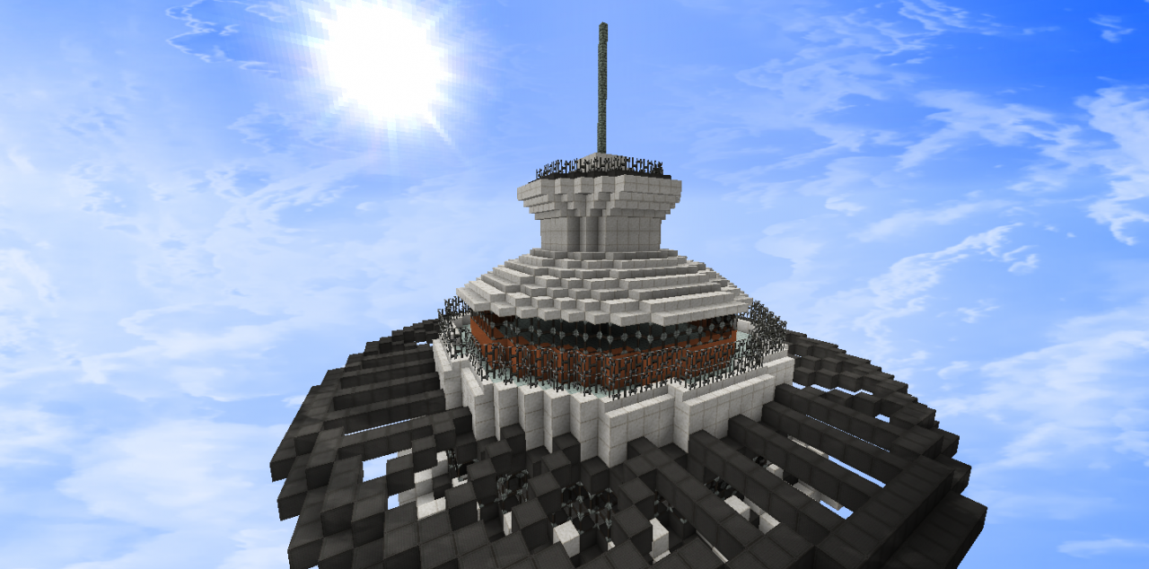 Seattle Space Needle | Small Project | Minecraft Map