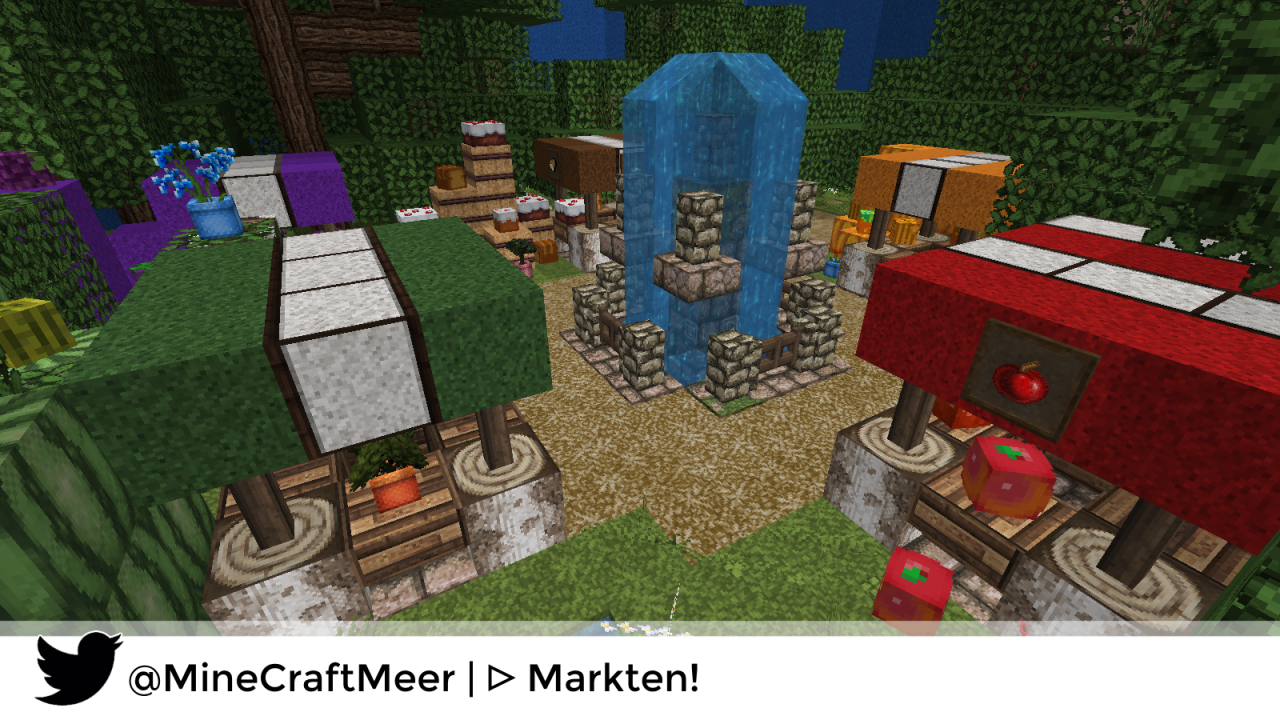 Vind de knop - MineCraftMeer Custom map Minecraft Map