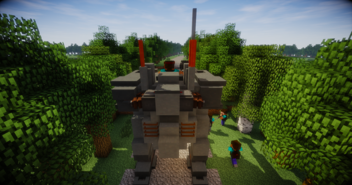 KV-53"Locust" Light Mech Minecraft Map