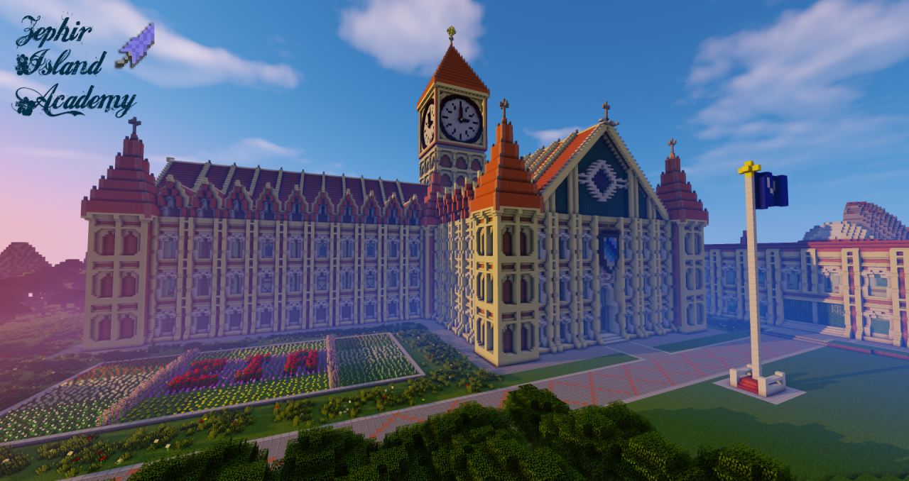 Zephir Island Academy Minecraft Map