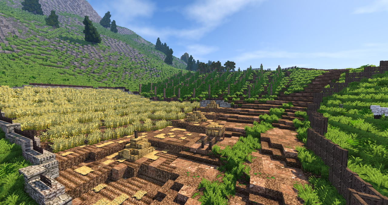 Early Medieval Monastery [Conquest Reforged] Minecraft Map